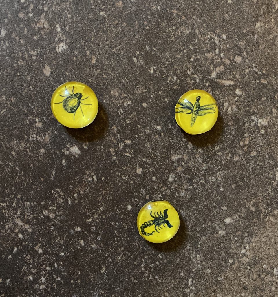 Vintage Bubble Magnets (set of 4) - The Frosted Flamingo