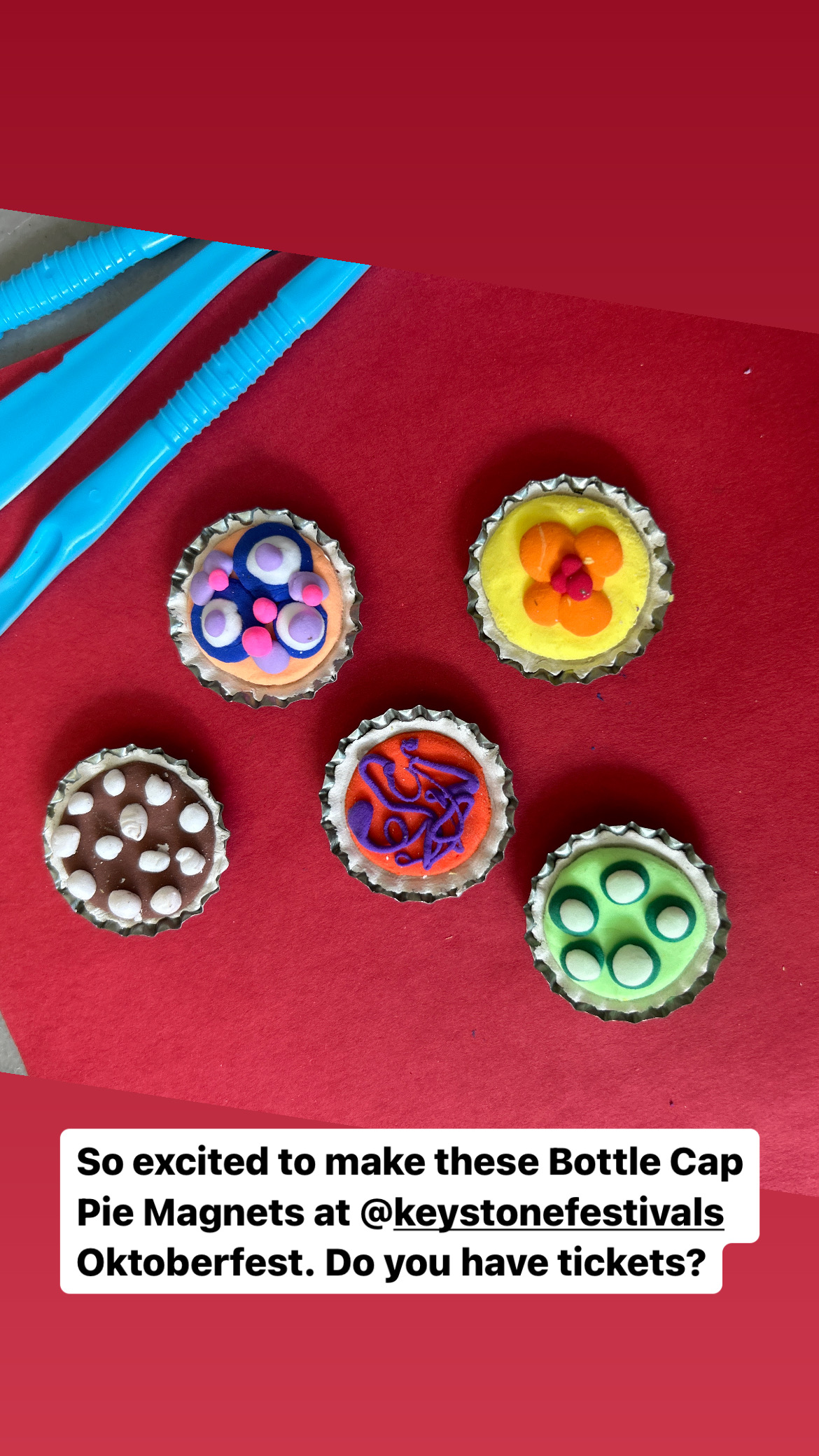 Bottle Cap Snack Magnets - The Frosted Flamingo