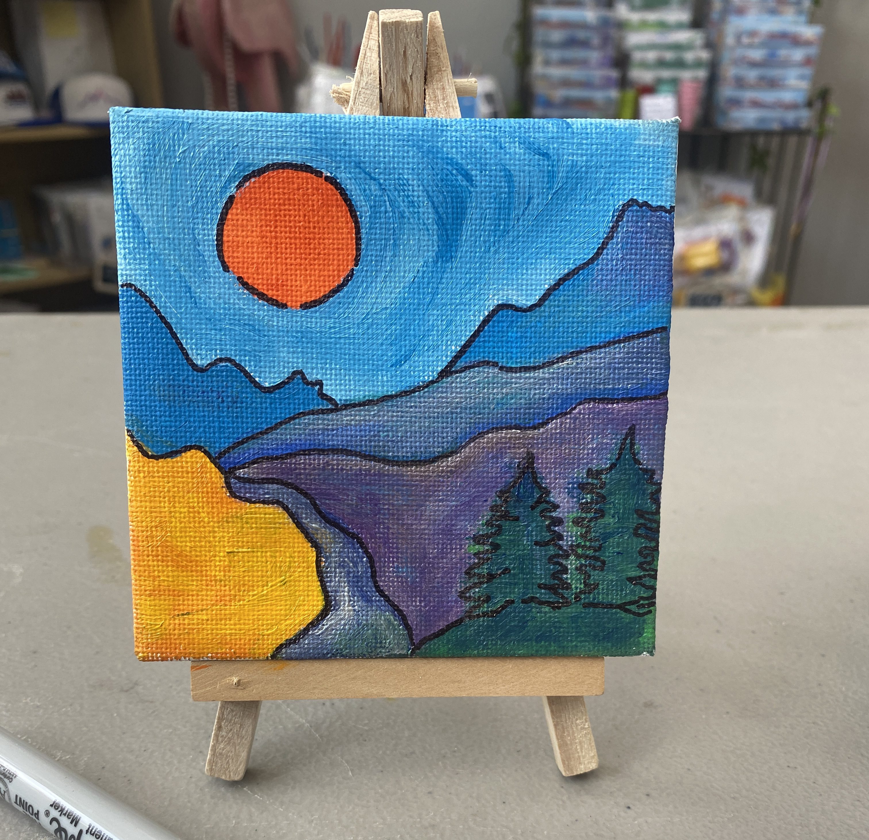 Miniature Art Paintings